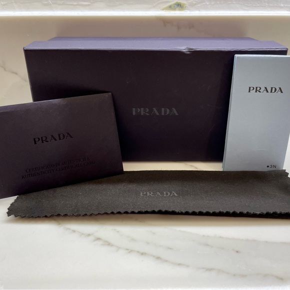 Prada | Accessories | Prada Eyewear Box Cleaning Cloth Authentic | Poshmark